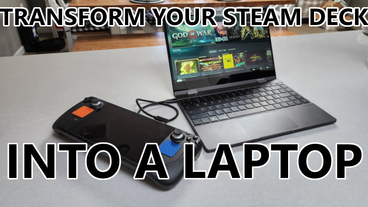 Transform Your Steam Deck Into A Laptop - NexDock the Versatile ...