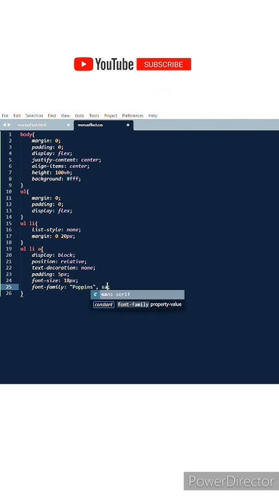 Css Menu Hover Animationhtmlandcss Animation Htmlcss Css Css Programming Coding Shorts