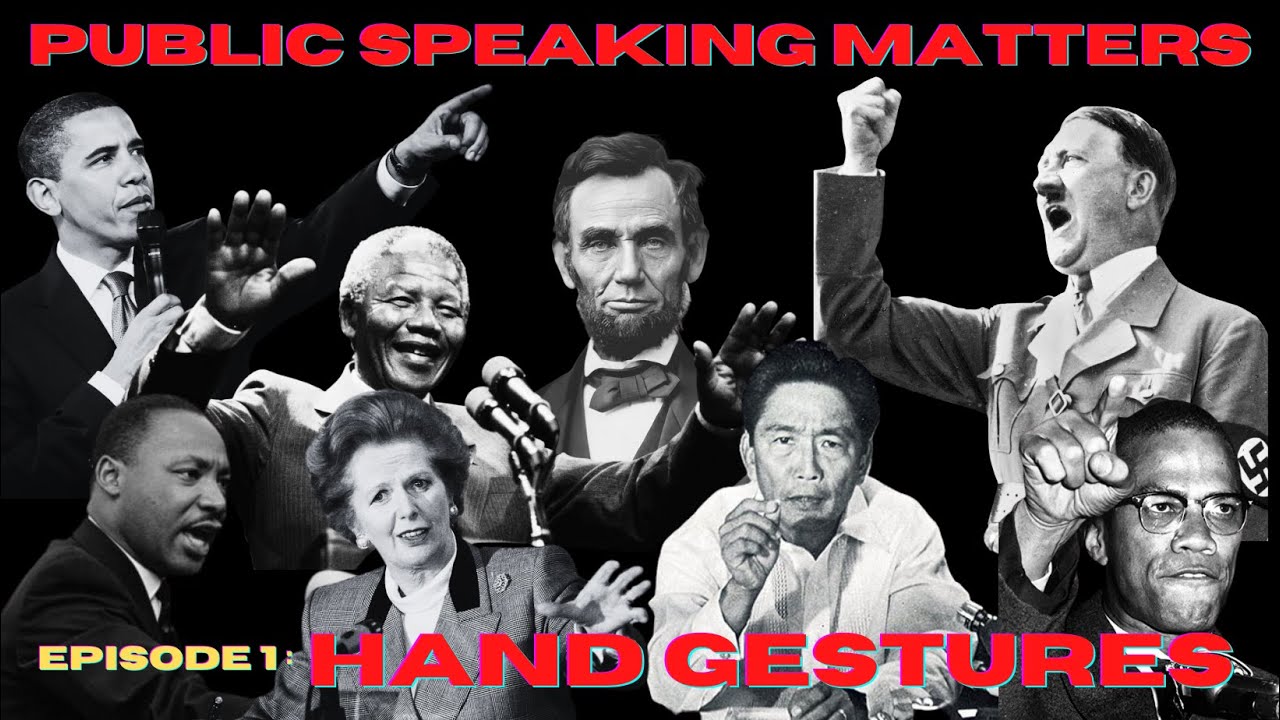 Public Speaking Matters / Episode 1: "Hand Gestures" - YouTube