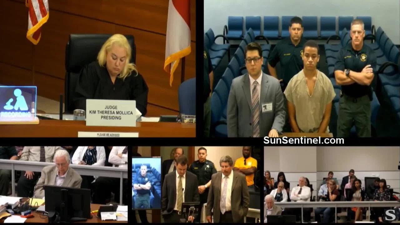 Nikolas Cruz's brother, Zachary, appears in bond court on trespassing ...
