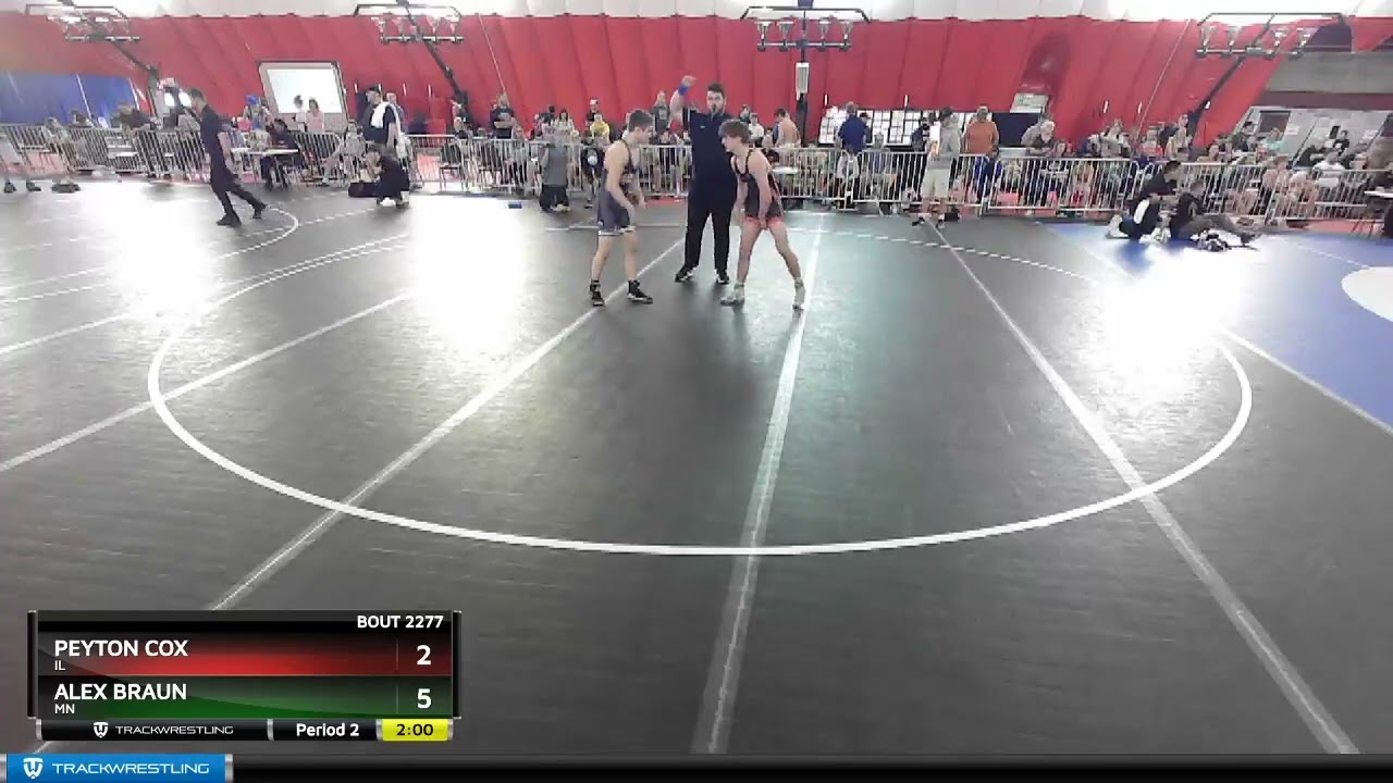 138 Lbs 1st Place Match - Peyton Cox, IL Vs Alex Braun, MN 4f81 - YouTube