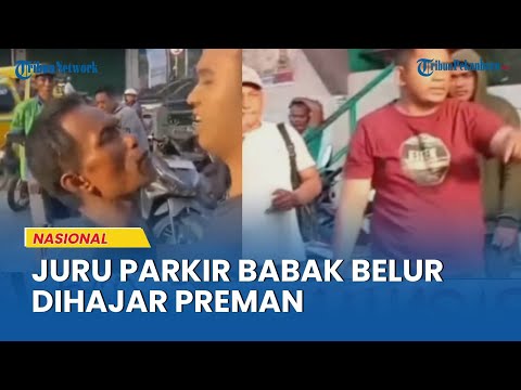 Preman Ngamuk di Pasar, Seorang Juru Parkir Babak Belur Dianiaya