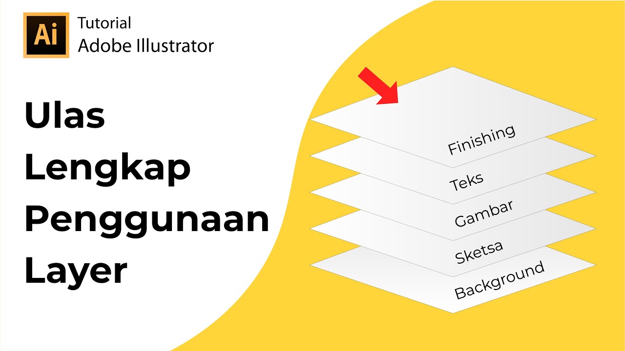 Panduan Lengkap Penggunaan Layer di Adobe Illustrator - YouTube