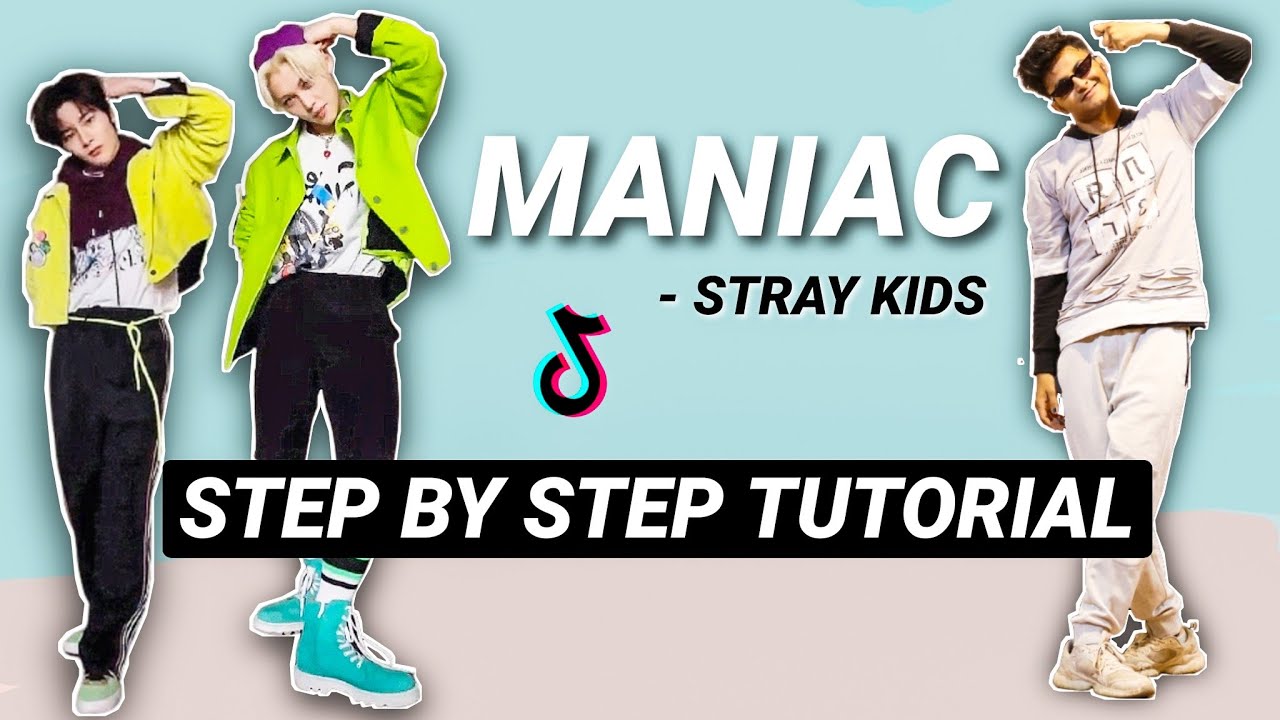 Stray Kids "MANIAC" *EASY DANCE TUTORIAL MIRRORED AND STEP BY STEP ...