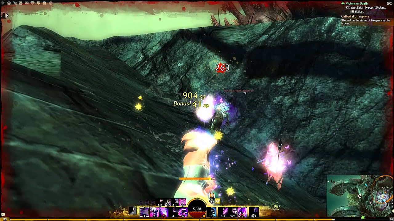 Guild Wars 2: Malchor's Leap Vista - Whisper Bay - YouTube