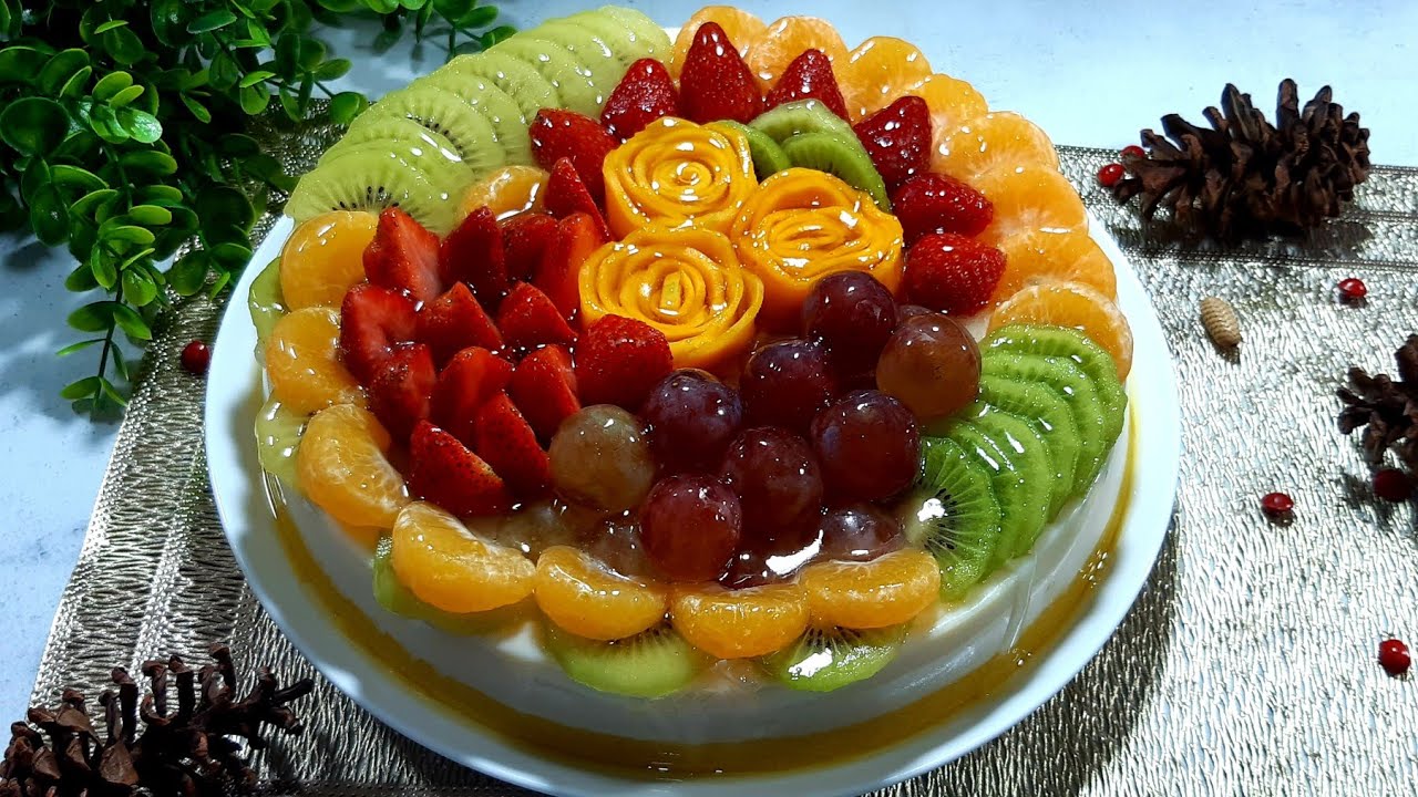 RESEP PUDING BUAH ULANG TAHUN || KEINDAHAN WARNA DAN RASA DISETIAP ...
