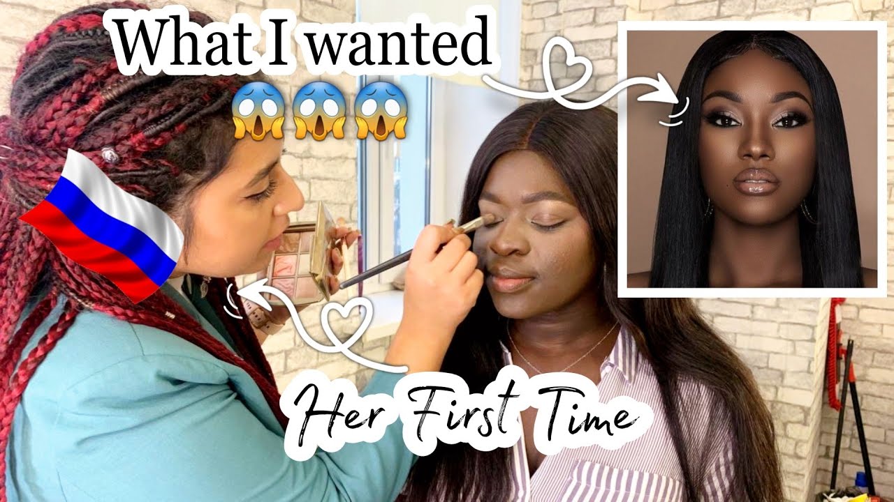 I went to a russian🇷🇺 makeup artist to do my makeup | I never expected ...