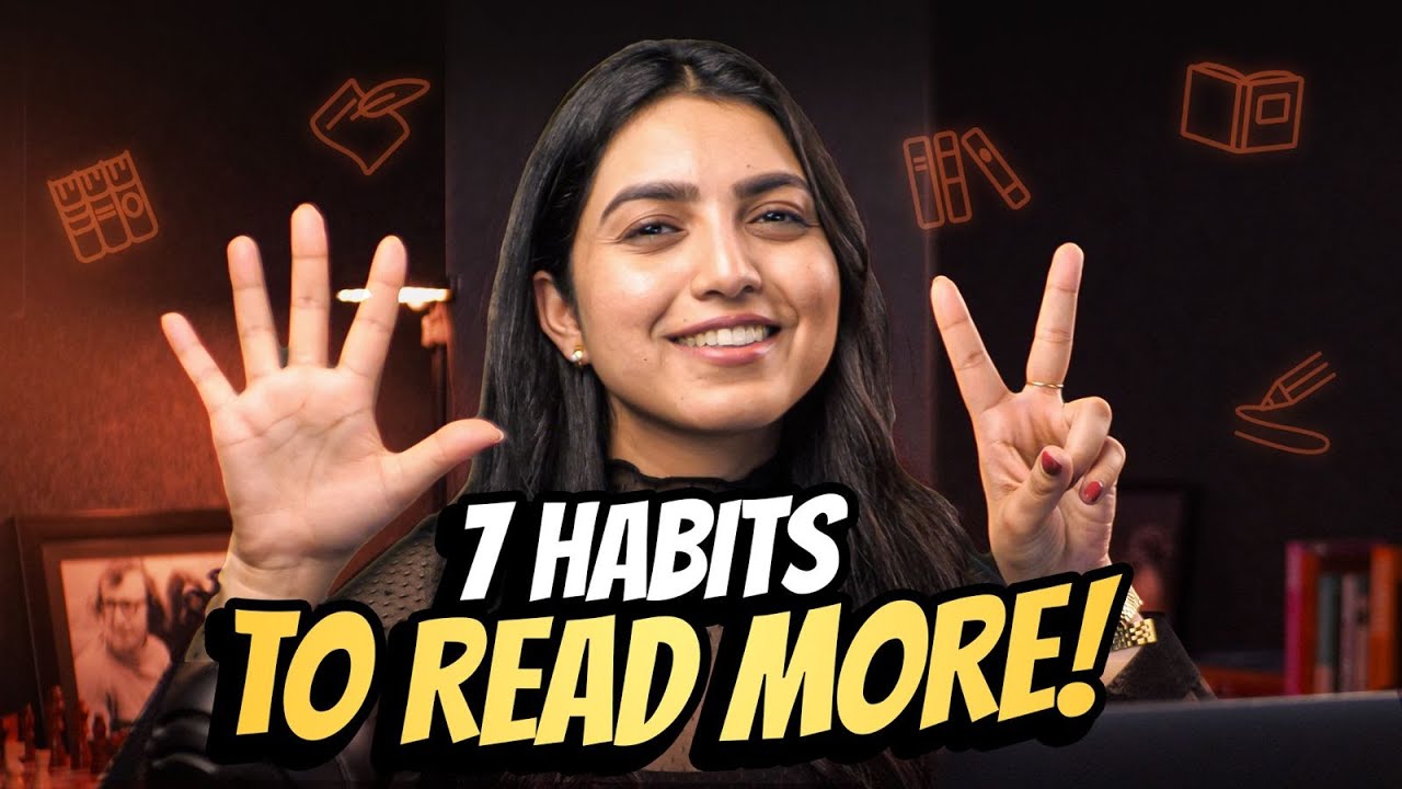 7 Tips for reading more books - YouTube