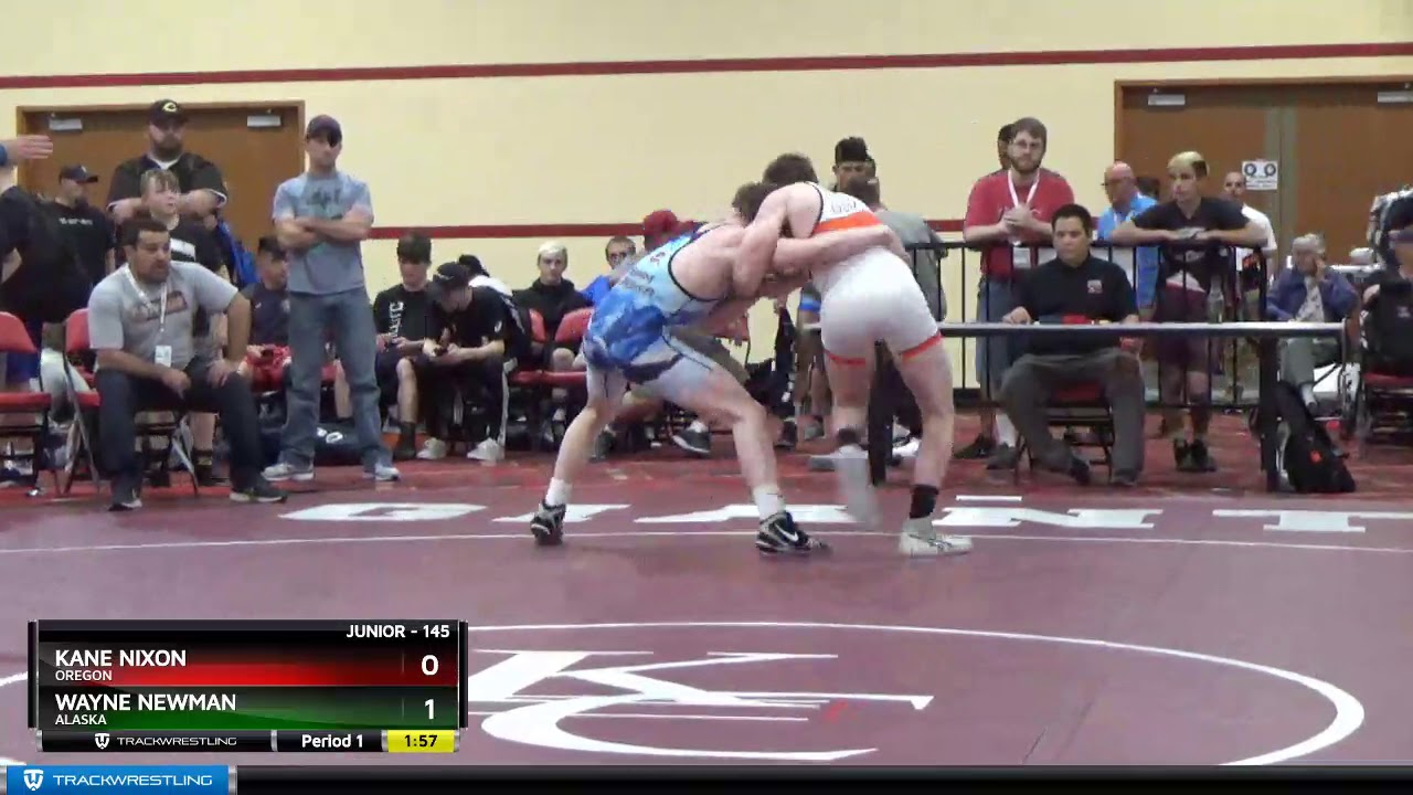 JUNIOR 145 Kane Nixon Oregon Vs Wayne Newman Alaska - YouTube