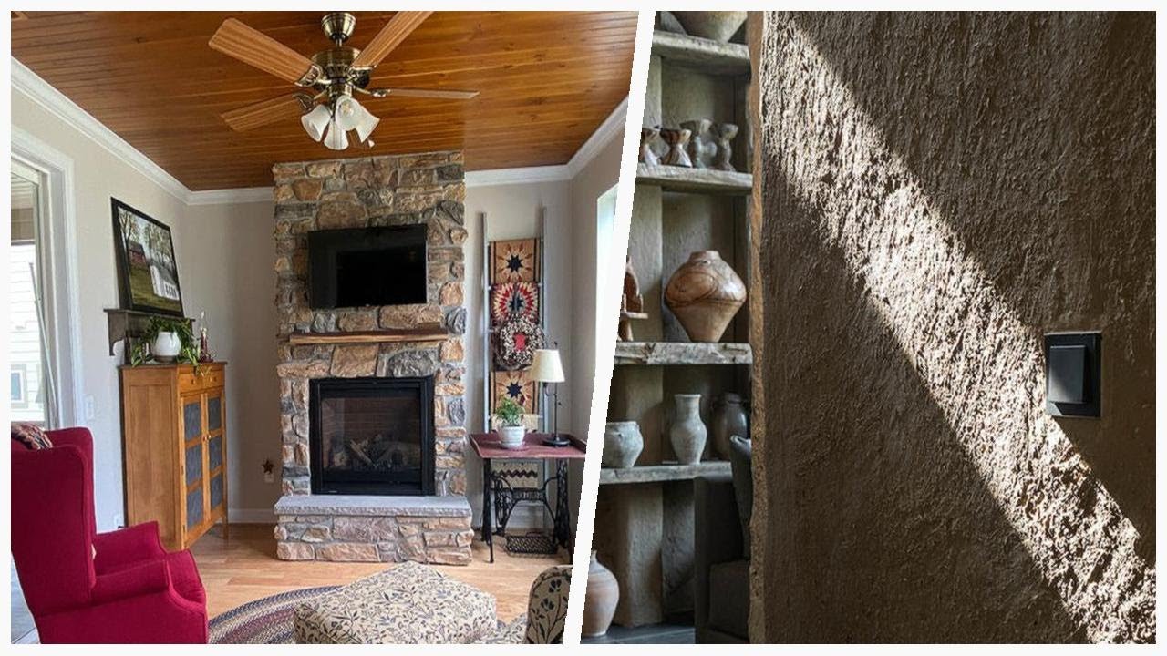 75 Traditional Wood Ceiling Family Room Design Ideas You'll Love - YouTube