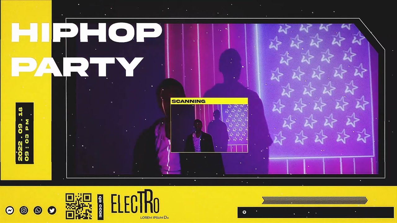 Rap Show Theme Slideshow After Effects Templates | Library of AE ...