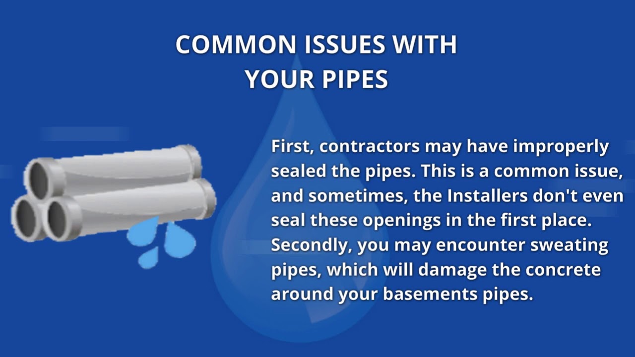 A BEGINNER'S GUIDE TO BASEMENT PIPE PENETRATIONS - YouTube