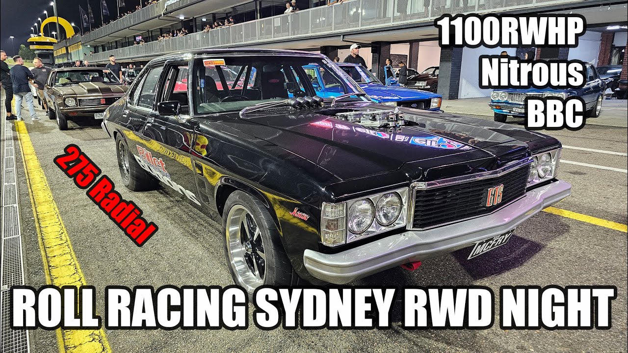 Roll Racing with MCFRY - Sydney RWD Night 2024 March - YouTube