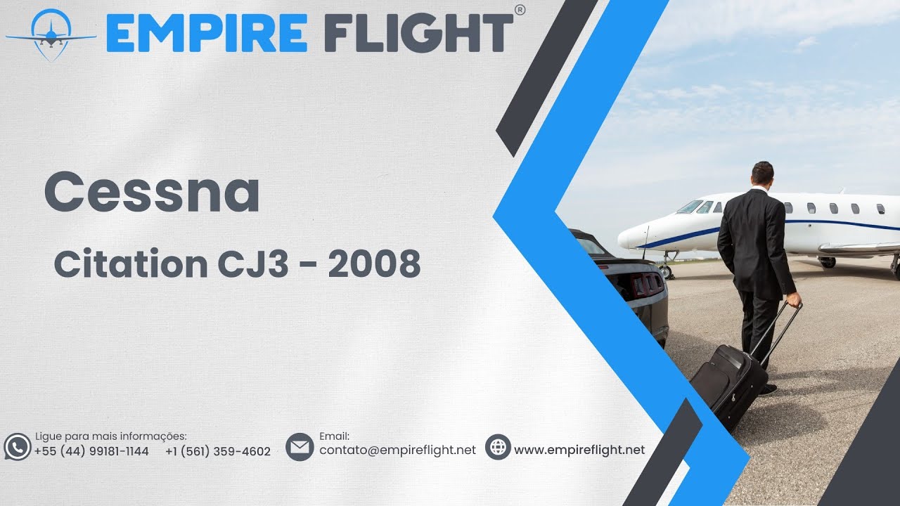 Empire Flight | 1014 - Cessna Citation CJ3 - 2008 - YouTube