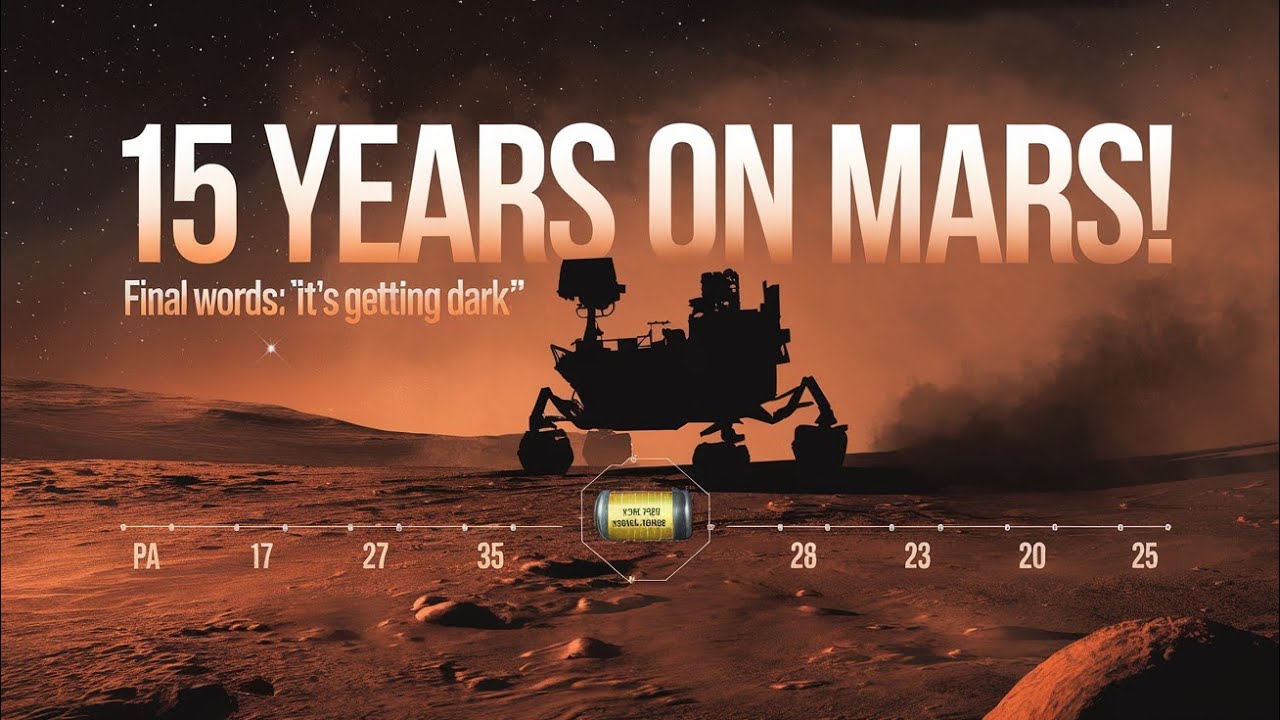 NASA Says Goodbye | 15 Years On Mars |Farewell To a Hero Explorer - YouTube