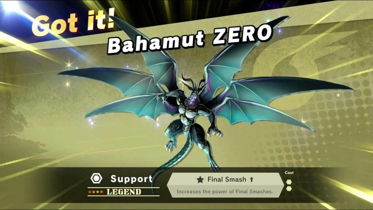 Bahamut Zero Ff7