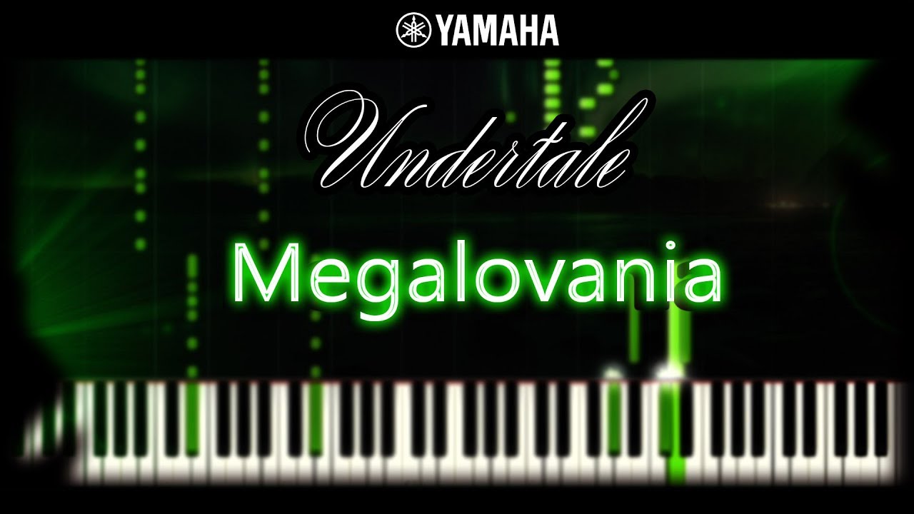 Undertale - Megalovania (Piano cover, tutorial, Sheet Music, MIDI ...