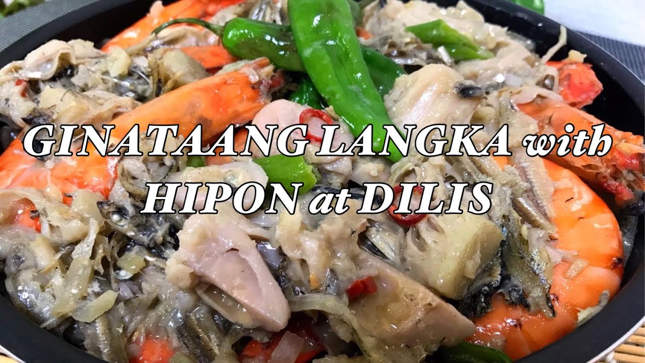 GINATAANG LANGKA RECIPE | HOW TO COOK GINATAANG LANGKA with HIPON at ...