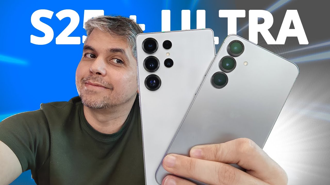 Galaxy S25 Plus ou Galaxy S25 Ultra / VALE A PENA PAGAR MAIS? (Comparativo) - Canal JMS