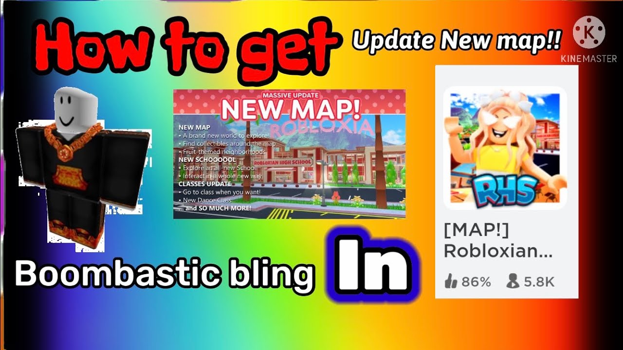 How to get Roblox Boombastic Bling in RHS New Map Update!! - YouTube