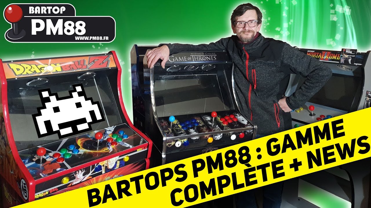 BARTOP PM88 : présentation de la gamme + modèles en projet ! - YouTube