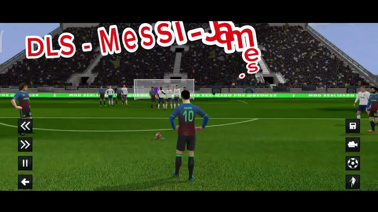 DLS - "Goles y Emoción Messi y James en el Campo"👌 🧨⚽💎 - YouTube