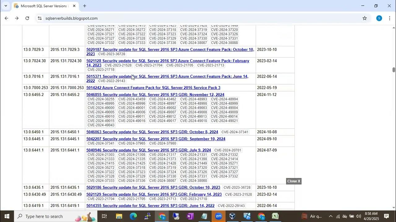 Batch 58 MS Sql DBA Class 18 Full Discussion On Sql Server Real Time Patching Part 2 - YouTube