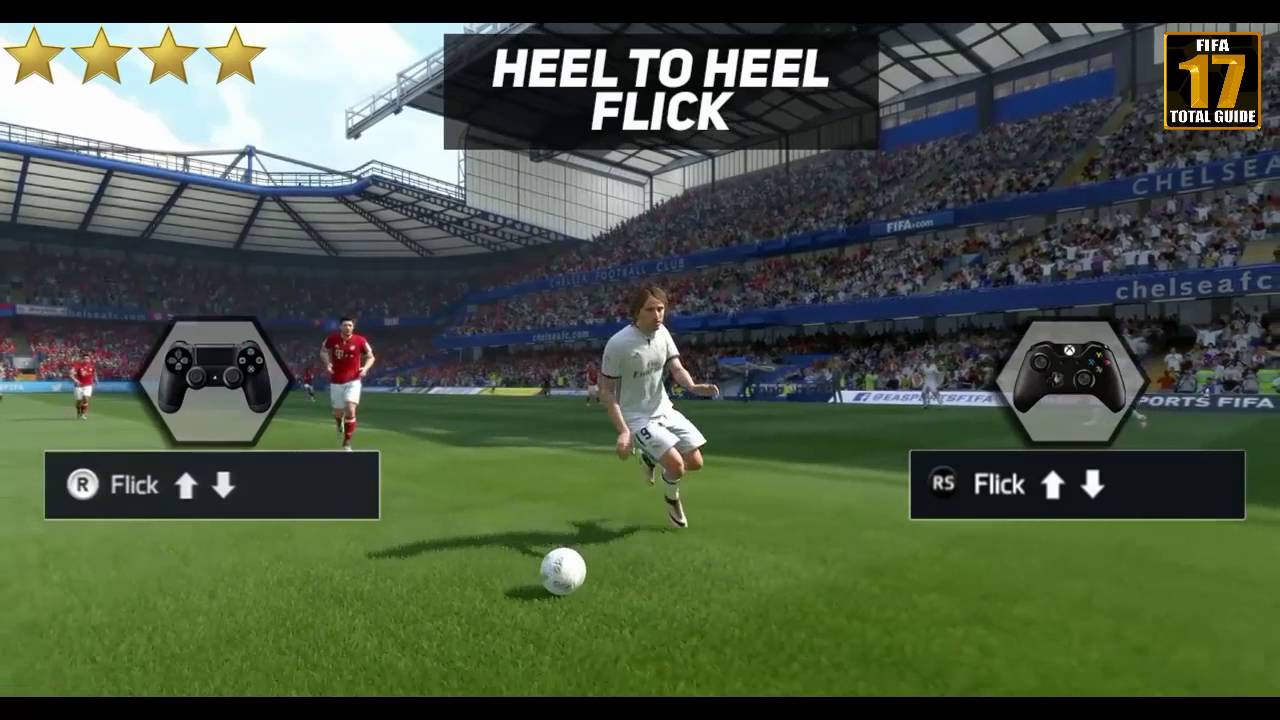 FIFA 17 Heel to heel flick - YouTube