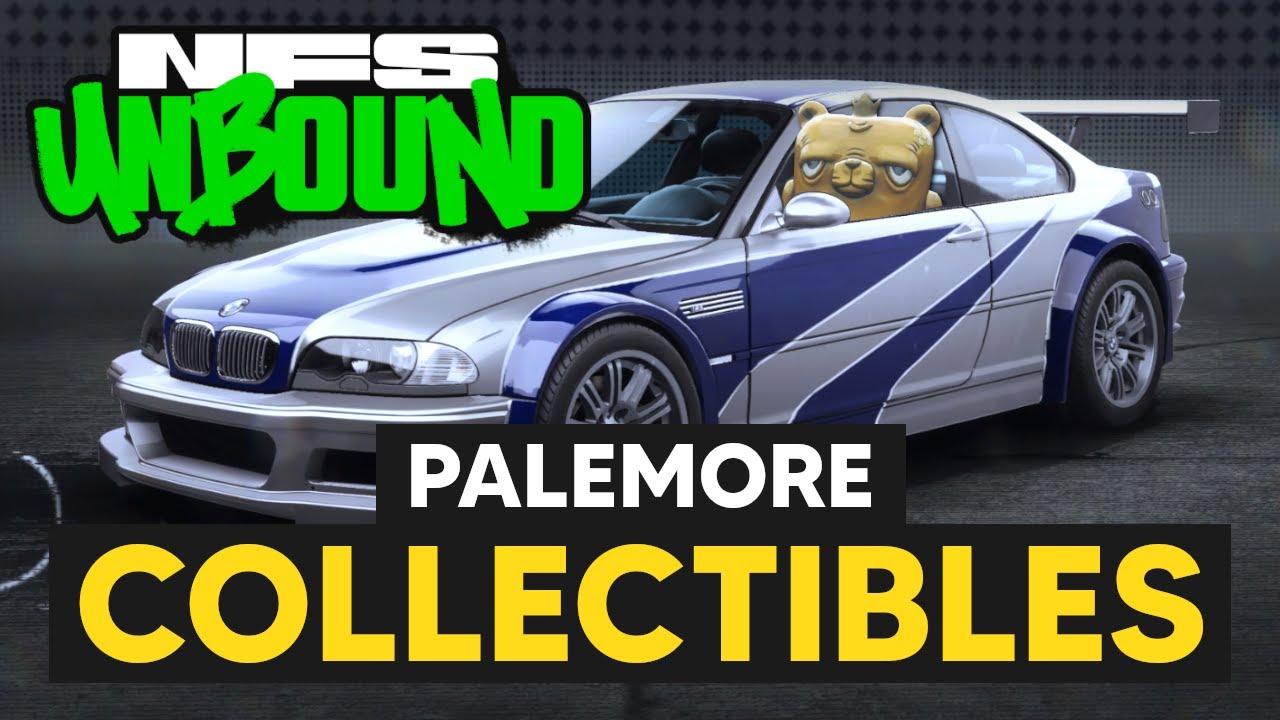 NFS Unbound - Palemore: ALL Collectible Locations (Bears, Billboards ...