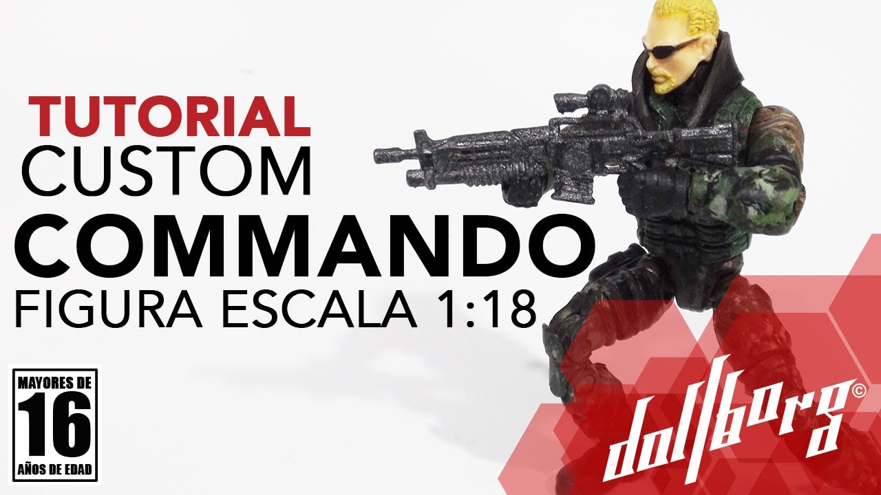 Custom Commando: Tutorial Usando Figuras The Corps! de Lanard - YouTube