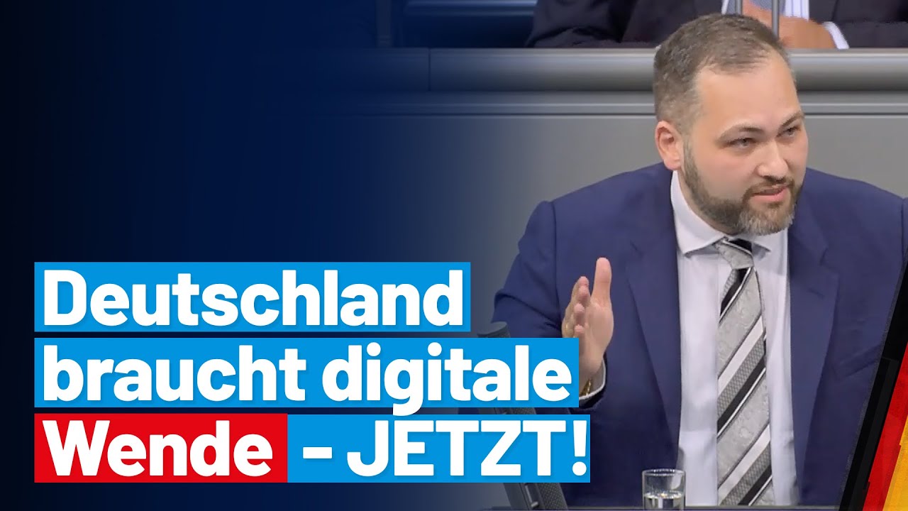 Deutschland braucht eine digitale Wende - JETZT! - Ruben Rupp - AfD ...