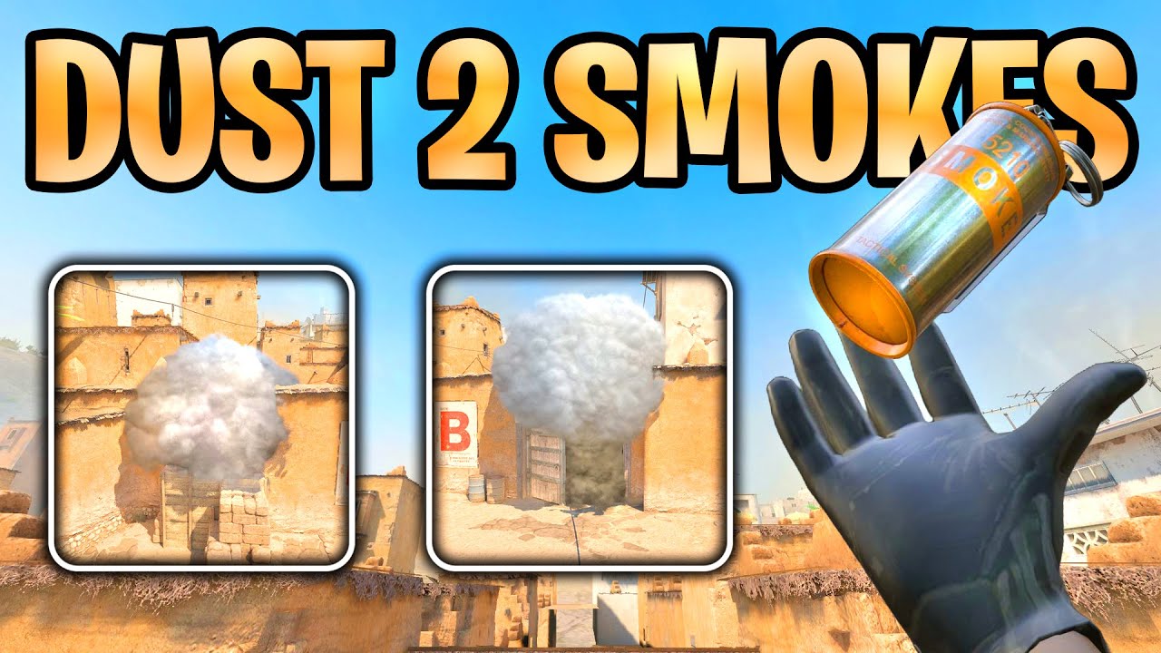 These Are The ONLY CS2 Dust 2 Nades You'll EVER Need - YouTube