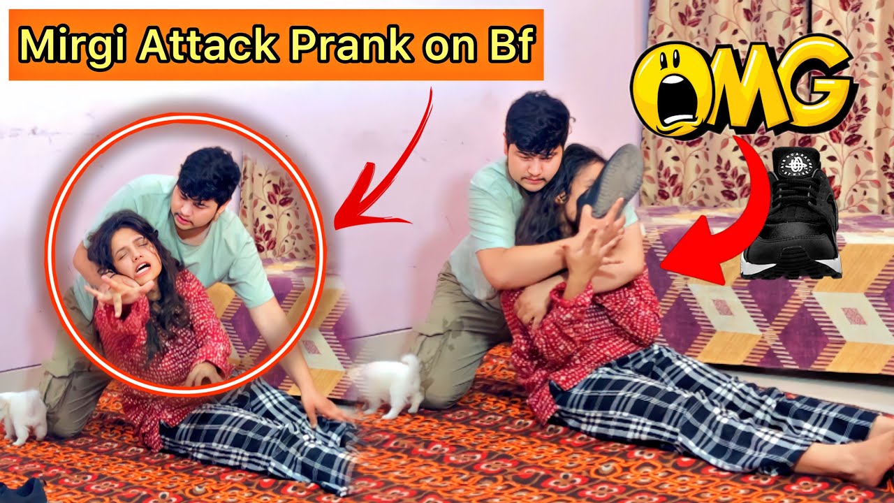 MIRGI PRANK ON BOYFRIEND ||Mirgi Attack ||#nikkrichavlogs #prank # ...