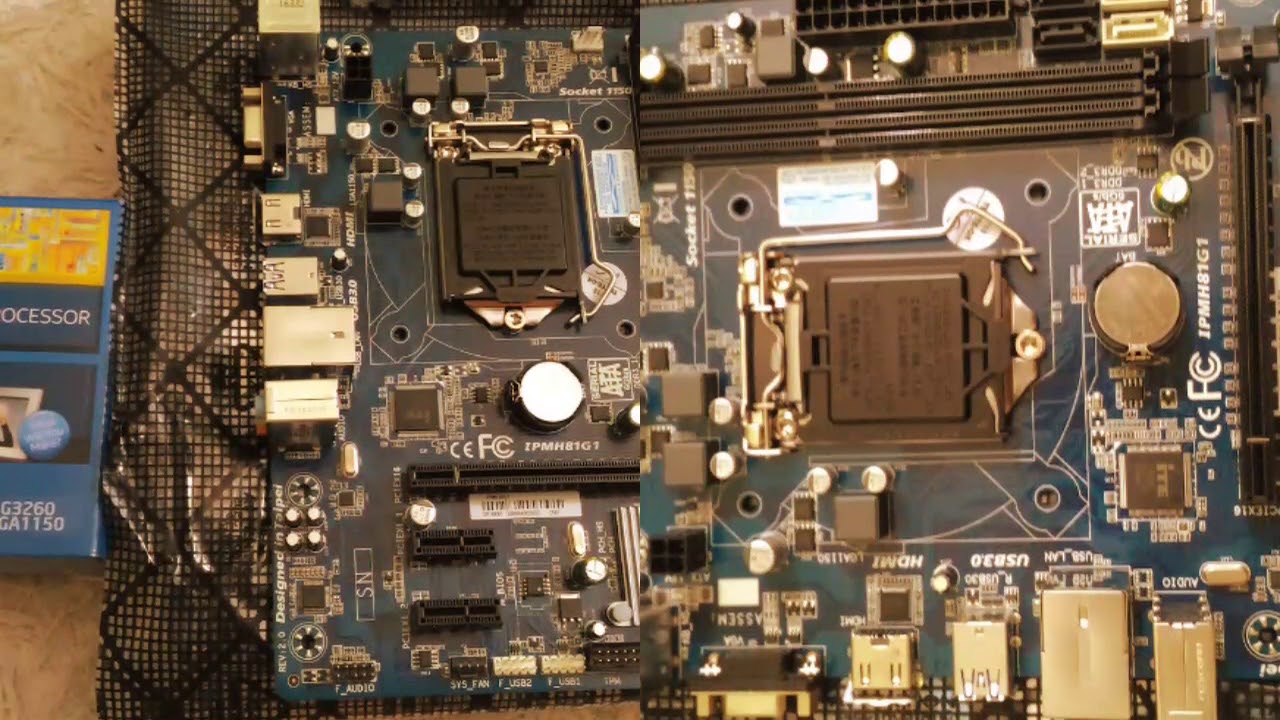 Montagem de CPU Nova - YouTube