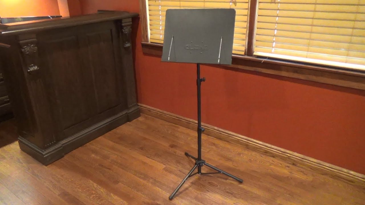 GLEAM SHEET MUSIC STAND CUSTOMER REVIEW AND CLOSER LOOK SHEET MUSIC ...