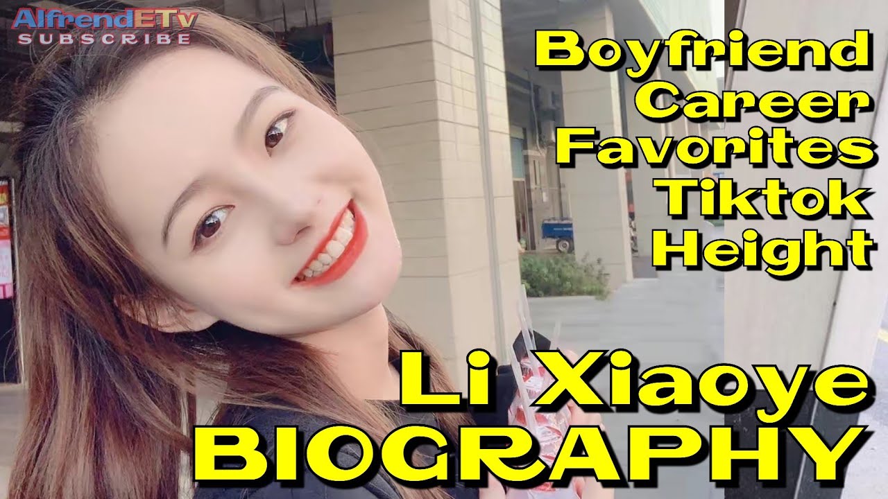 LI XIAOYE | BIOGRAPHY & Lifestyle Info // 李晓野个人资料 - YouTube
