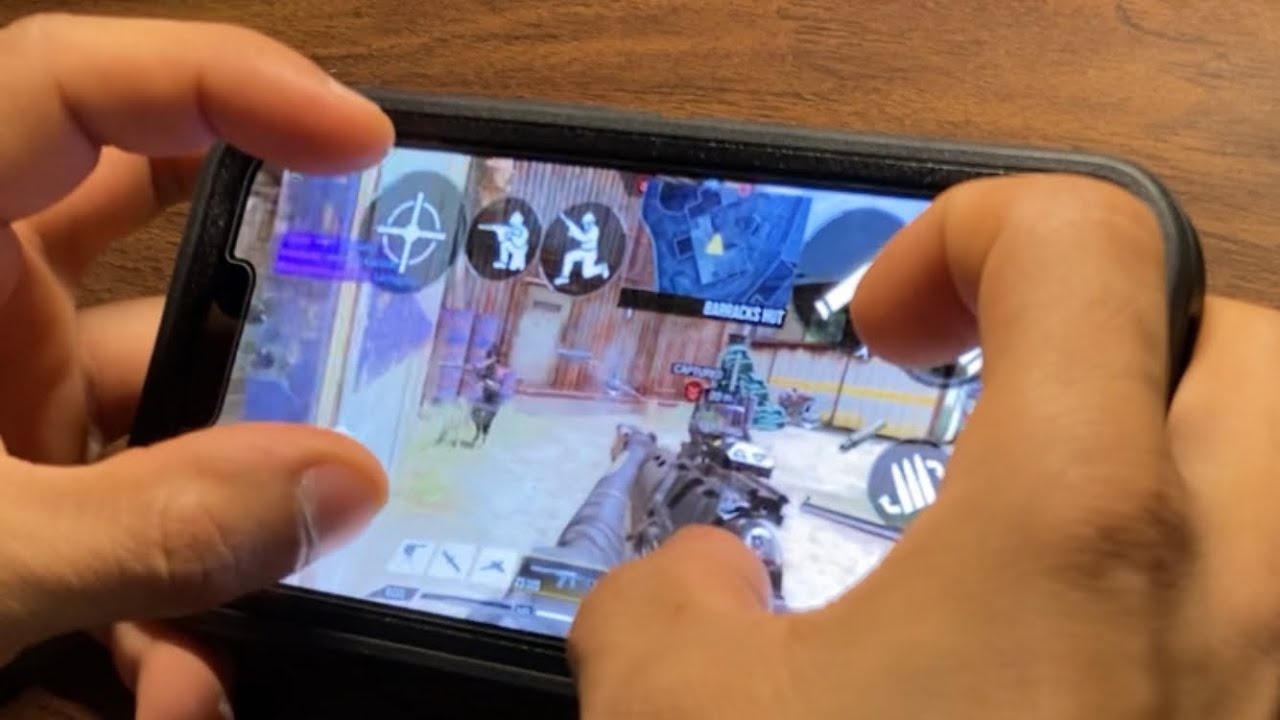 BEST call of duty mobile 4 Finger Claw HANDCAM SETTINGS [COD Mobile ...