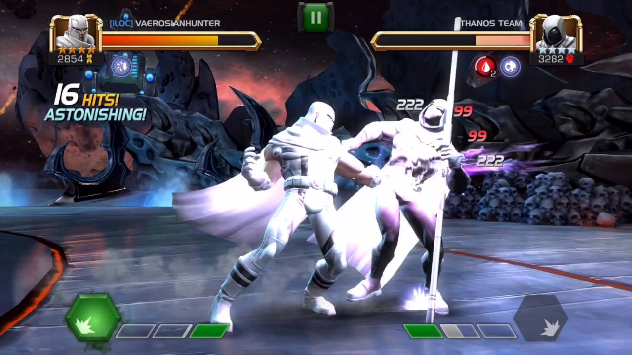 MCOC Magneto Marvel Now versus Moon Knight - YouTube