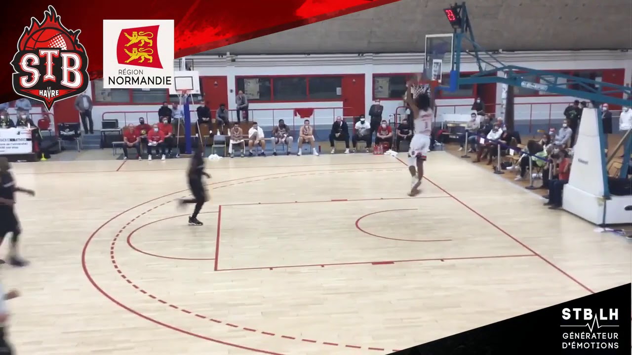 L'action du match de la rencontre entre le STB Le Havre et Vanves - YouTube