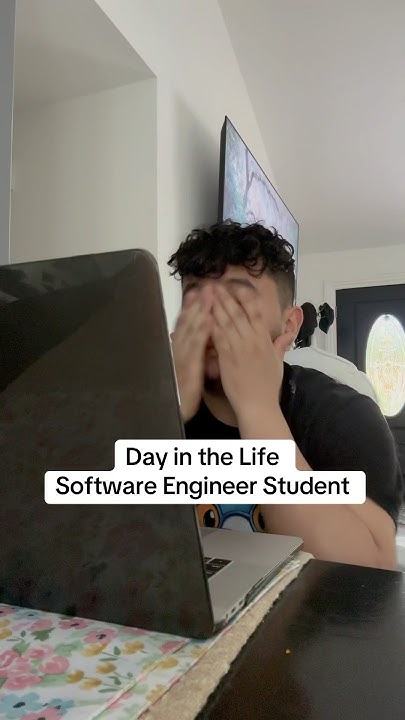 Day in the Life Software Engineer Student #dayinthelife #tech #coding - YouTube