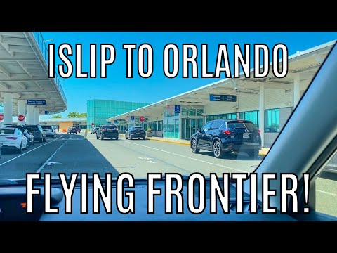Flying Frontier Airlines from Islip (ISP) to Orlando (MCO) | What It’s Really Like + Airport Tour