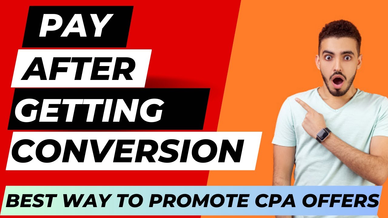 CPA marketing with micro worker method. Pay after getting CPA ...