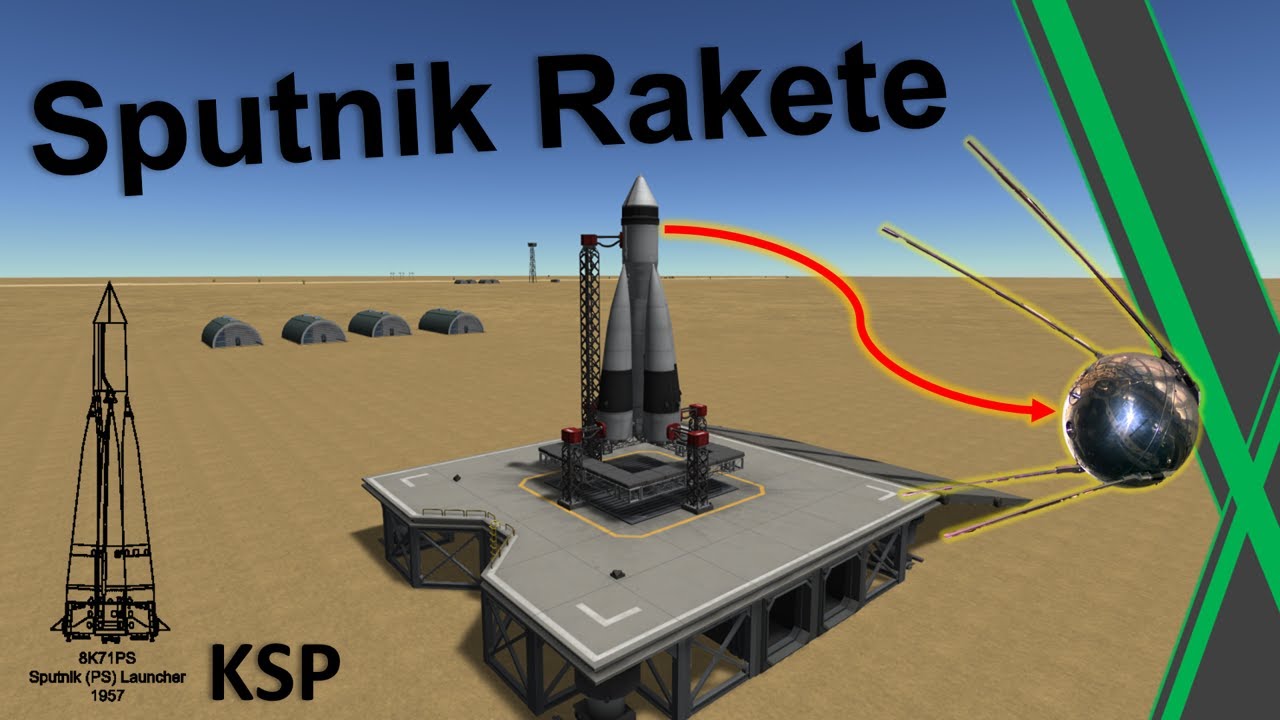 R7 Sputnik Rakete Ksp - YouTube