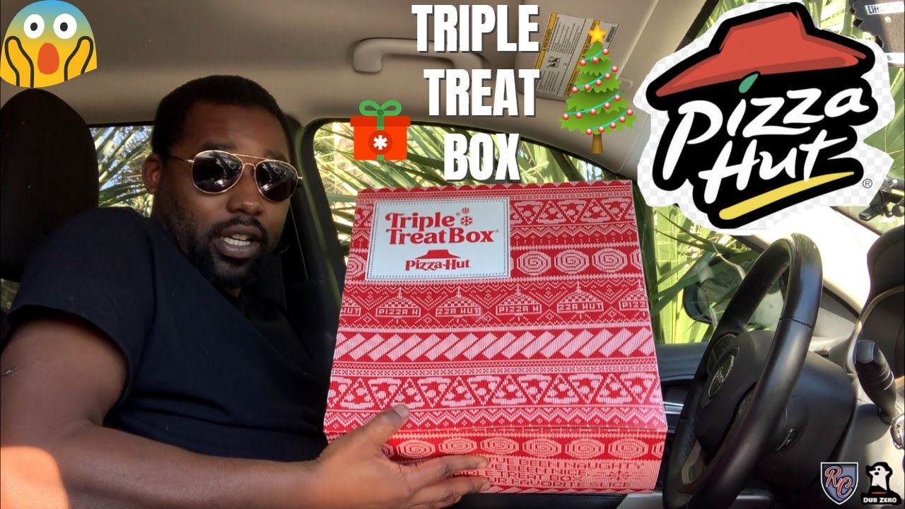 Is Pizza Hut's NEW Triple Treat Box The Perfect Meal Deal? - YouTube