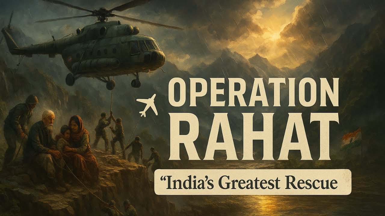 Operation Rahat – Indian Air Force’s Biggest Rescue Mission | Real ...