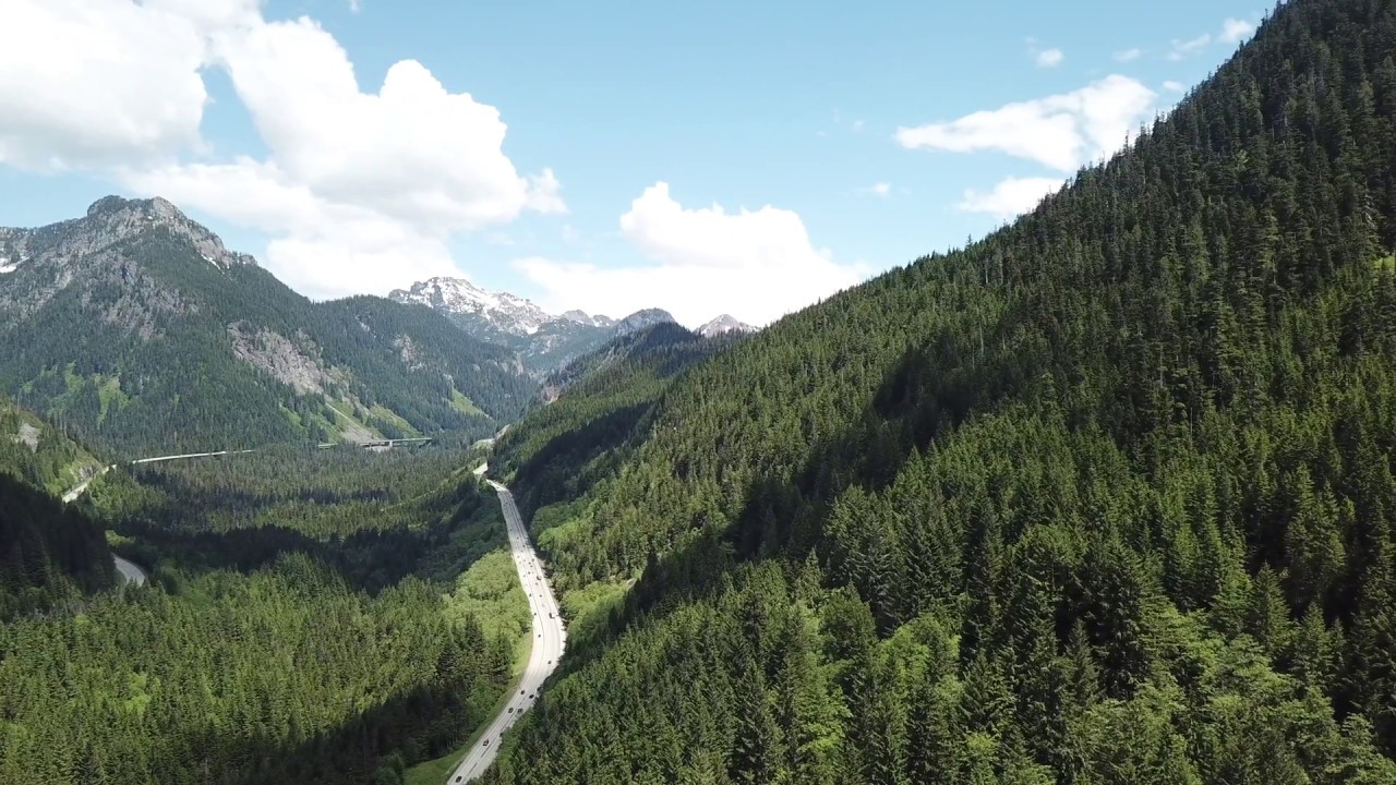 4K UHD Snoqualmie Pass - YouTube