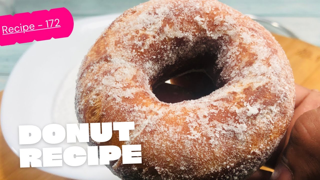 Homemade DONUT Recipe || How To Make Soft & Fluffy Doughnut || Donut ...