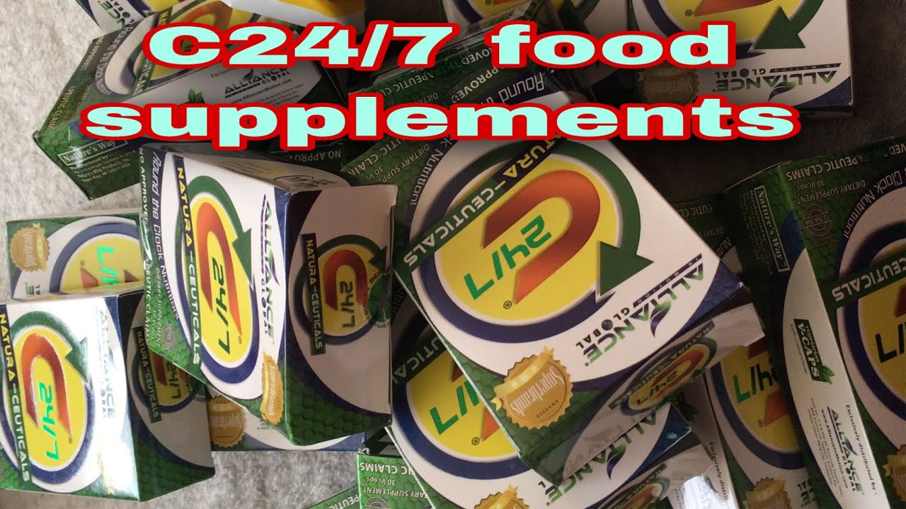 UNWRAPPING FOOD SUPPLEMENT C24/7 | FROM PHILIPPINES | EMZMAY2 - YouTube
