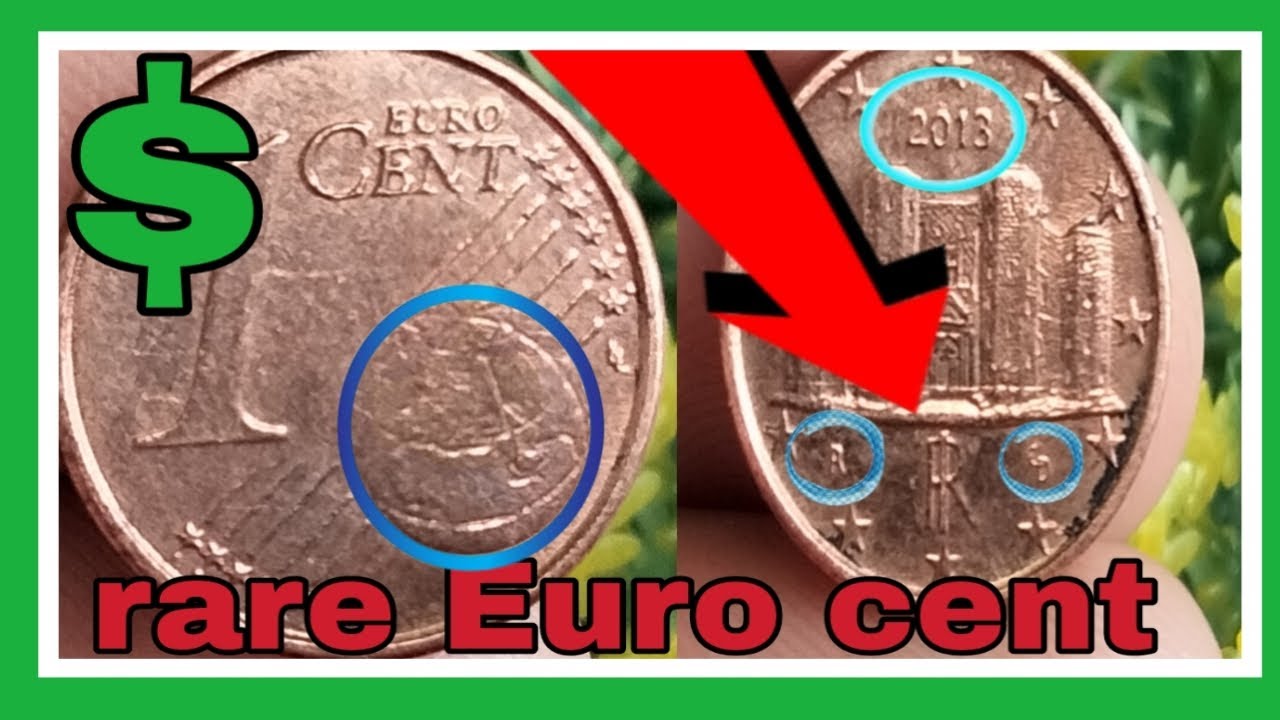 Rare 1 Euro cent Coin velue || detail Current rate and price Worth ...