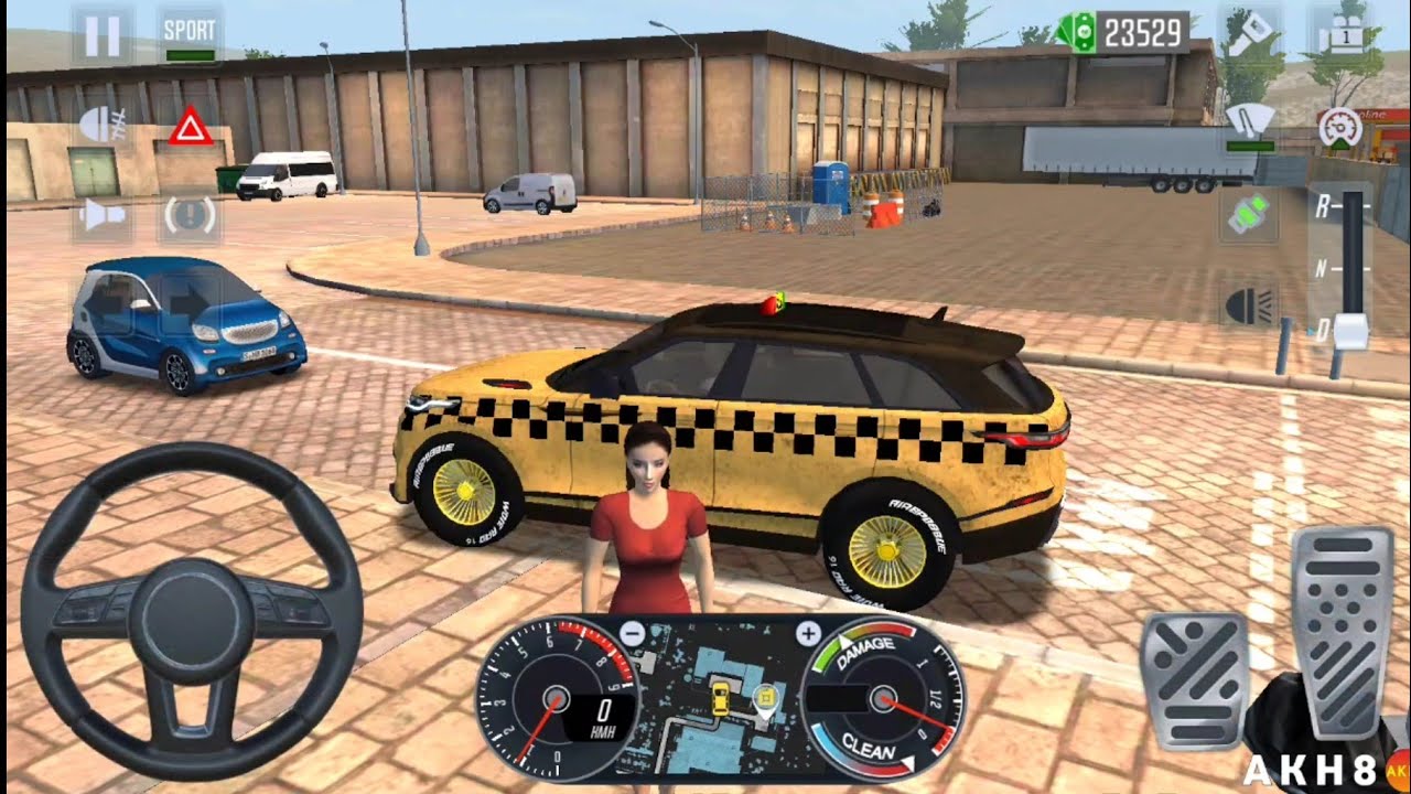 😎 Taxi Sim 2022 Evolution | Land Rover Range RVR SUV Car Drive un Uber ...